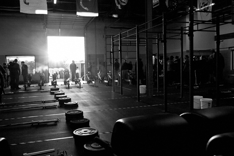 Crossfit Gym Black And White